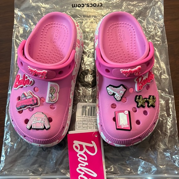 CROCS | Shoes | Crocs X Barbie Crush Clogs 2 Kids | Poshmark